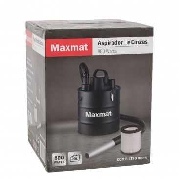 Aspirador de Cinzas 20L - 20007615 - MaxMat