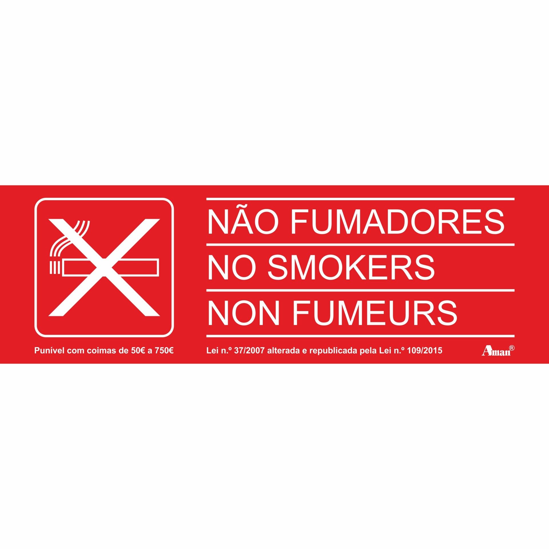 Sinalética Autocolante "Proibido Fumar" | MaxMat