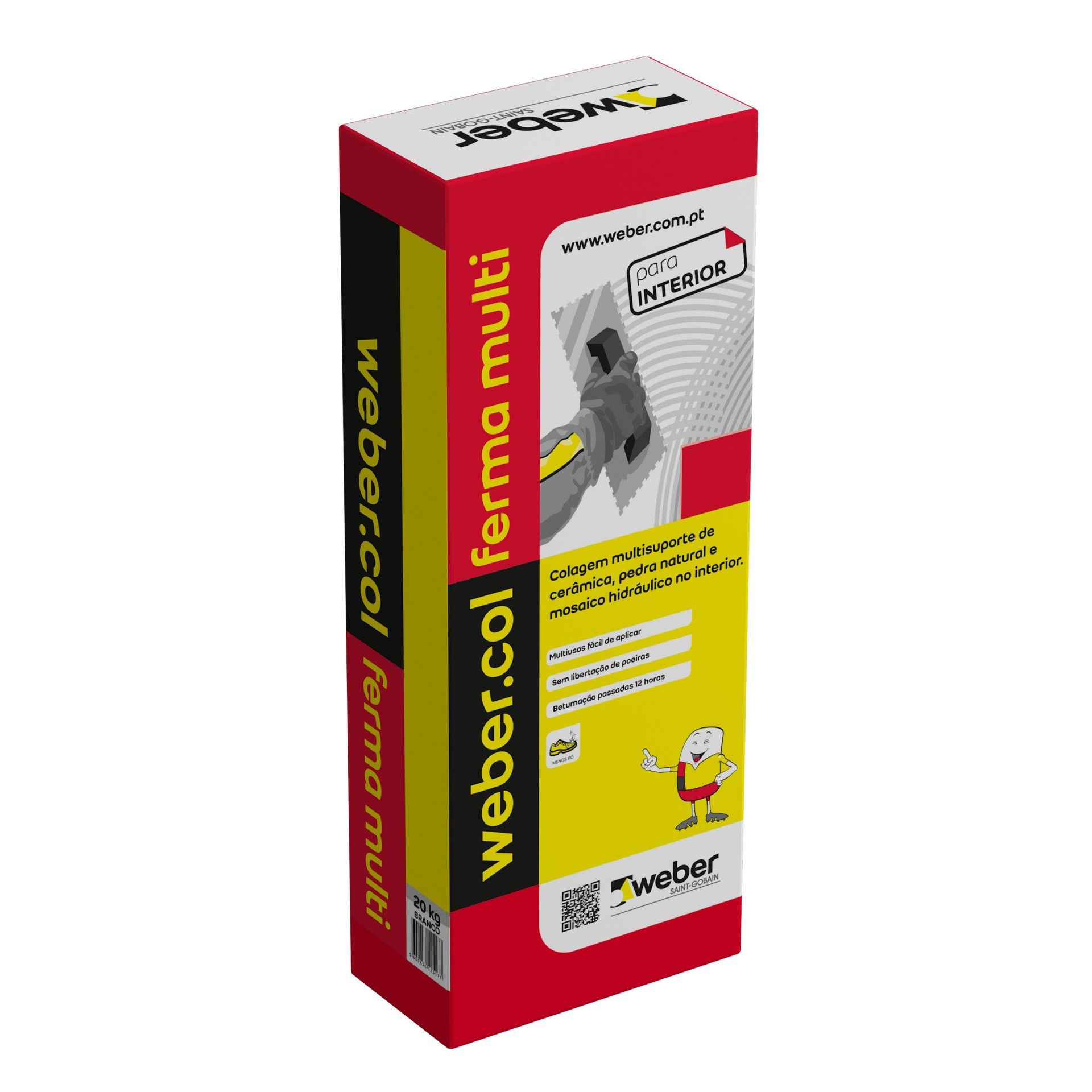 Cimento Cola Weber Col Ferma Multi 20kg | MaxMat