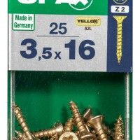 SPAX CP YELLOX 3,5x16mm S - 20009909 | MaxMat
