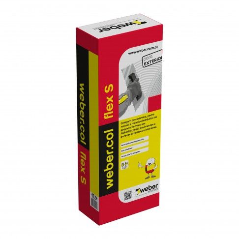 Cimento Cola Weber Col Flex S 25kg | MaxMat