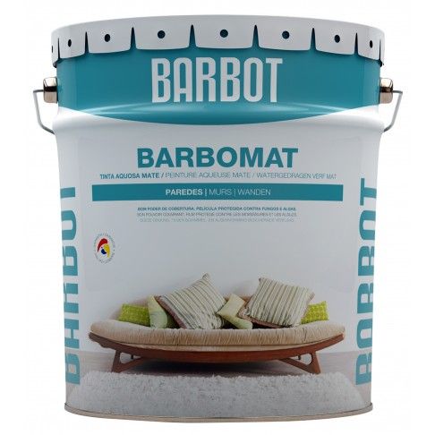 Tinta BARBOMAT Exterior Branco 15L | MaxMat