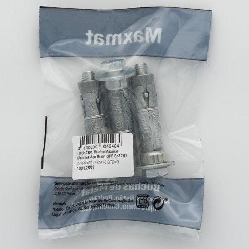 BUCHA AÇO COM PARAFUSO - 10012891 | MaxMat